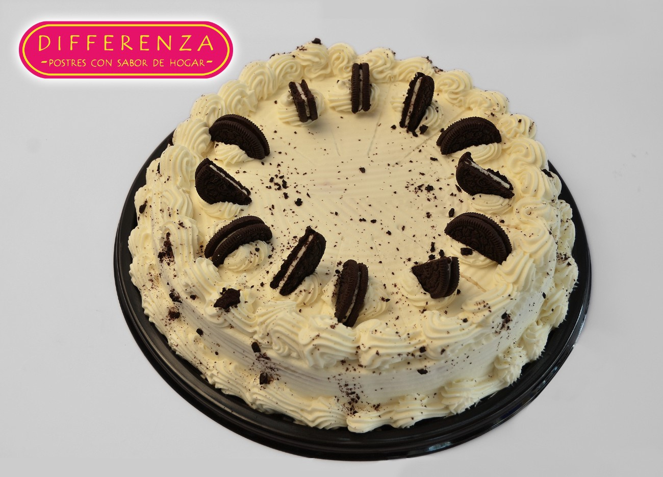 Pay de Queso con Galleta Oreo