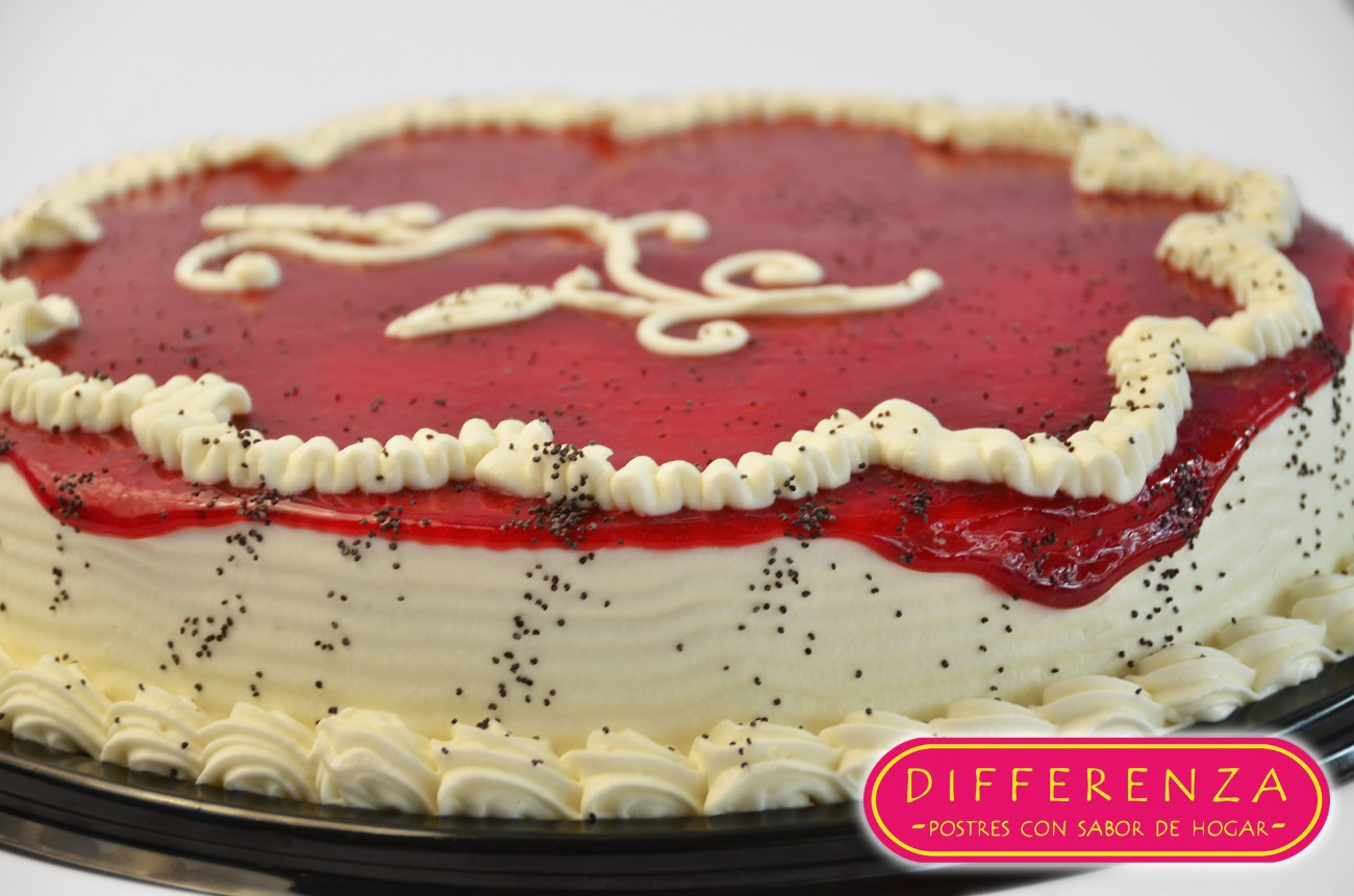 Pay de Queso con Frambuesa